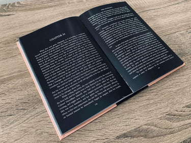 Dark Mode Books – Books with Black Pages and White Text | Dark Edition ...