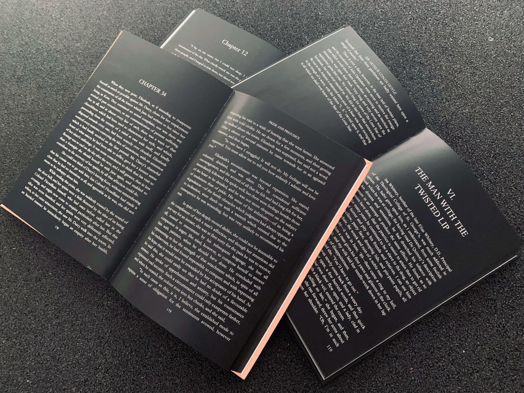 Dark Mode Books – Books with Black Pages and White Text | Dark Edition ...