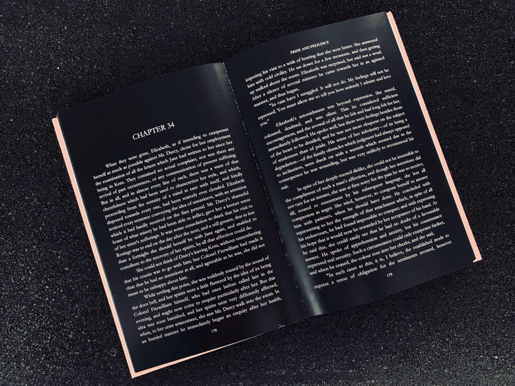 Dark Mode Books – Books with Black Pages and White Text | Dark Edition ...